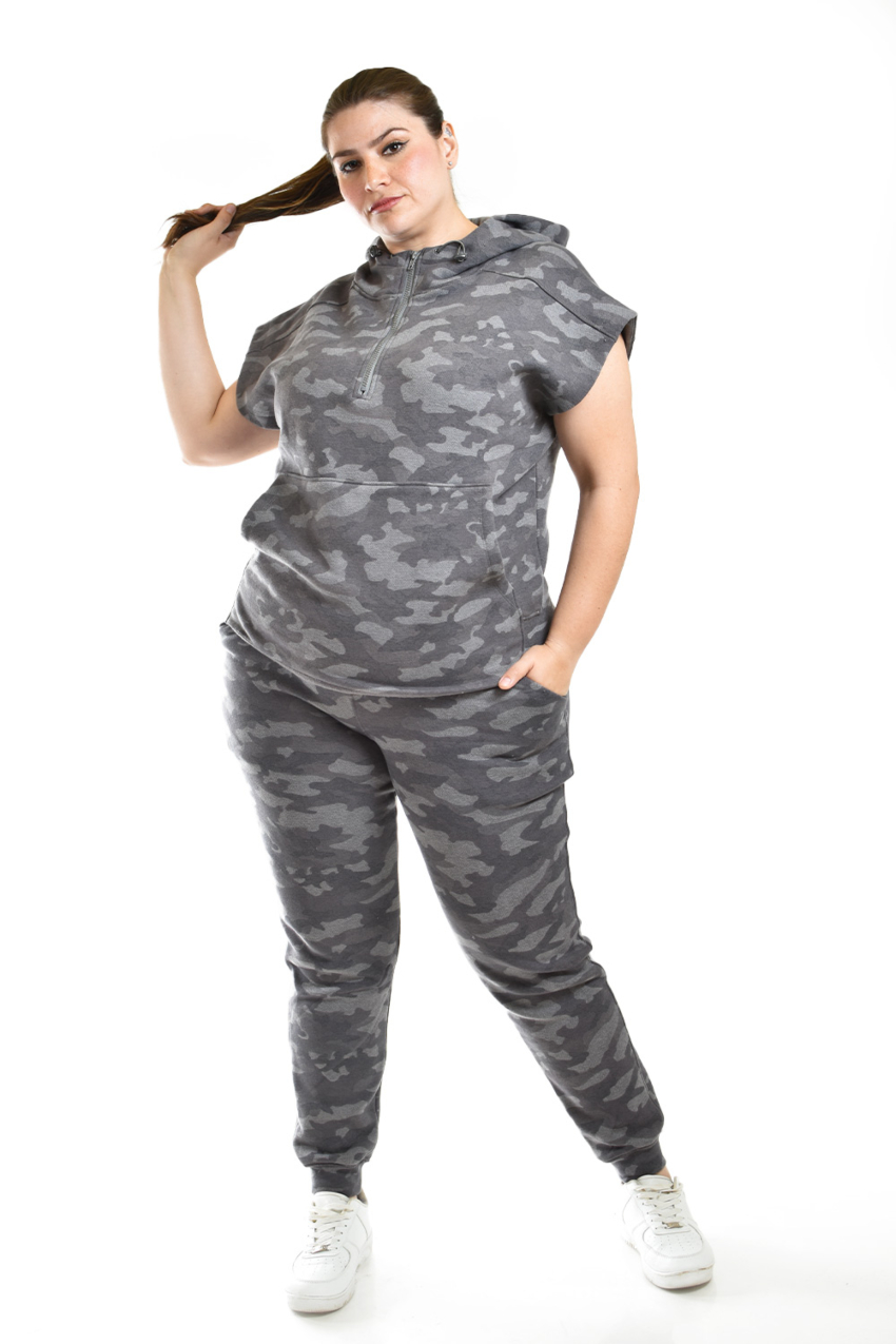 Conjunto 2 piezas camuflaje Roman Fashion/ Tallas Extras, 1022-0960 ...