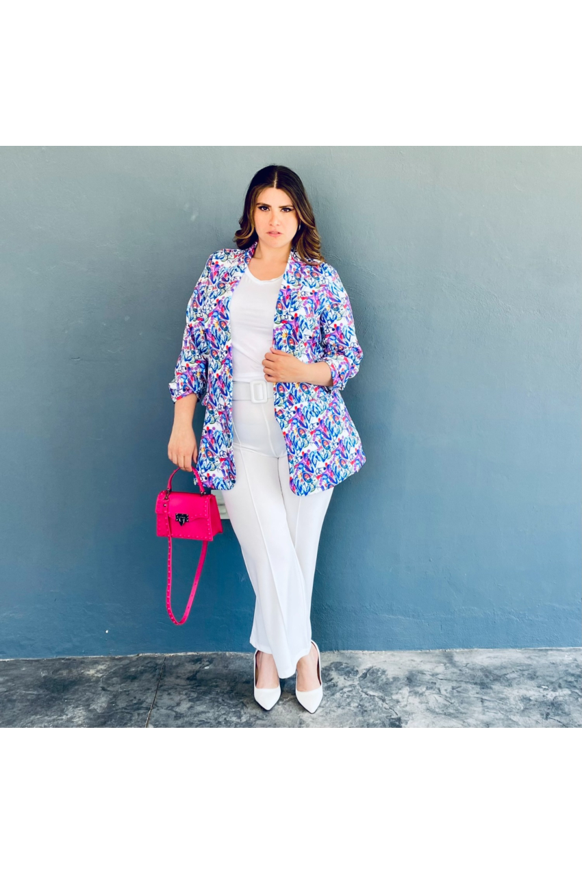 Blazer juvenil Roman Fashion /Tallas Extras, 2846 (Hueso)