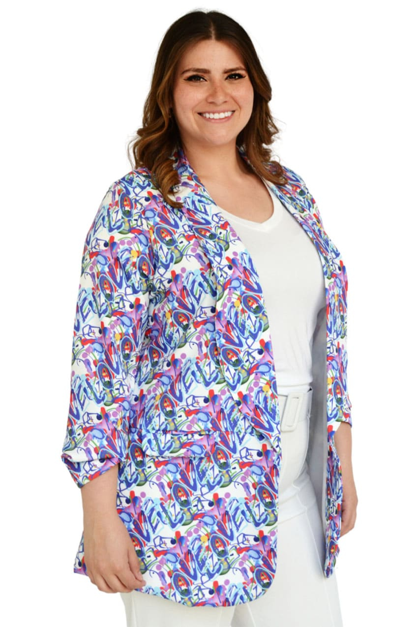 Blazer juvenil Roman Fashion /Tallas Extras, 2846 (Hueso)