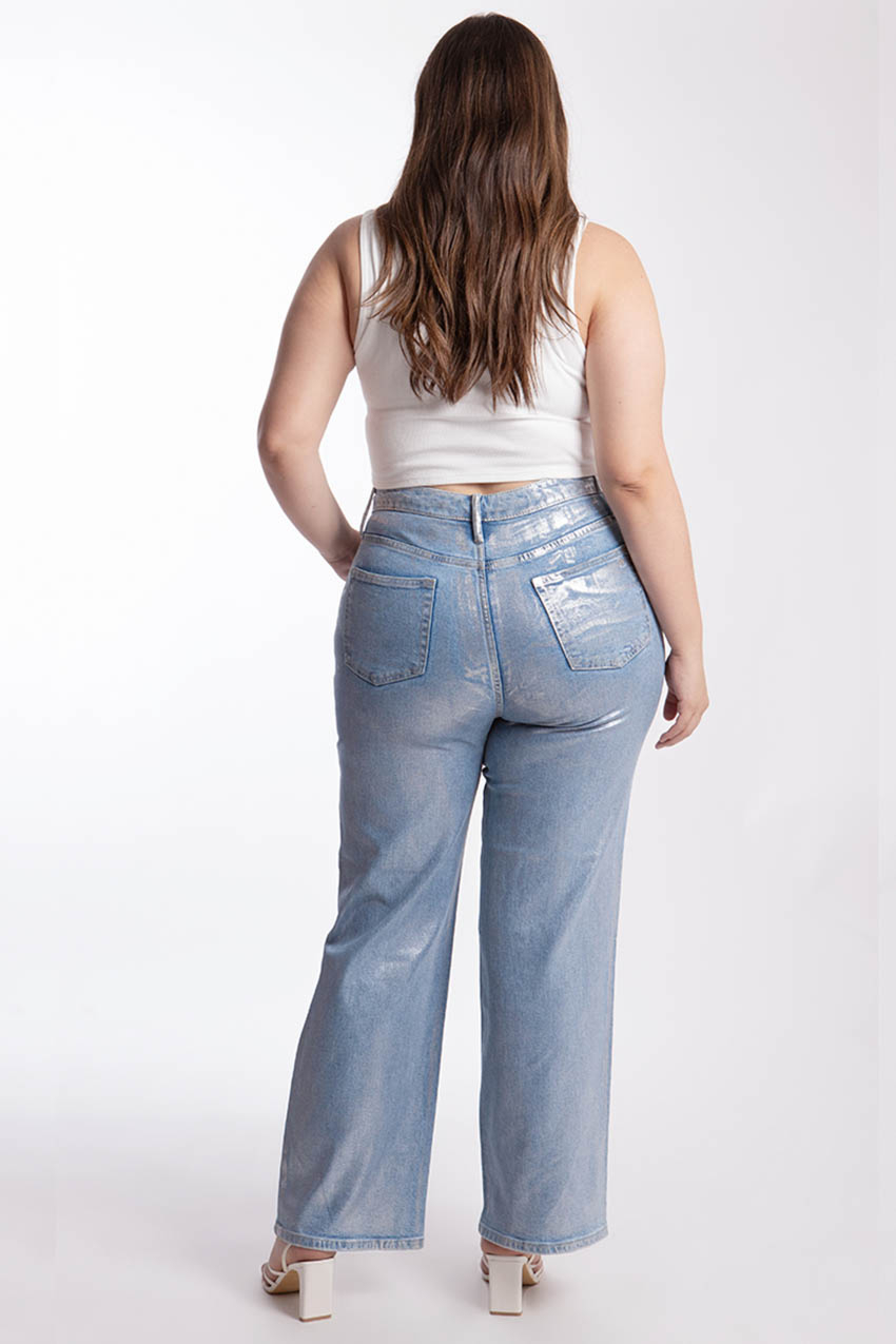 Jeans efecto metalizado Balam / Tallas Extras, 6530 (Tornasol claro))